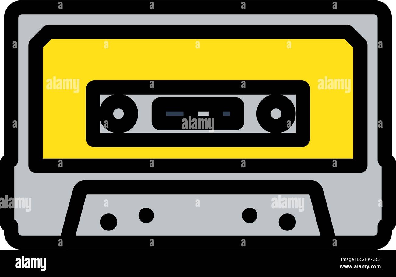 Audio Cassette Icon Stock Vector Image & Art - Alamy