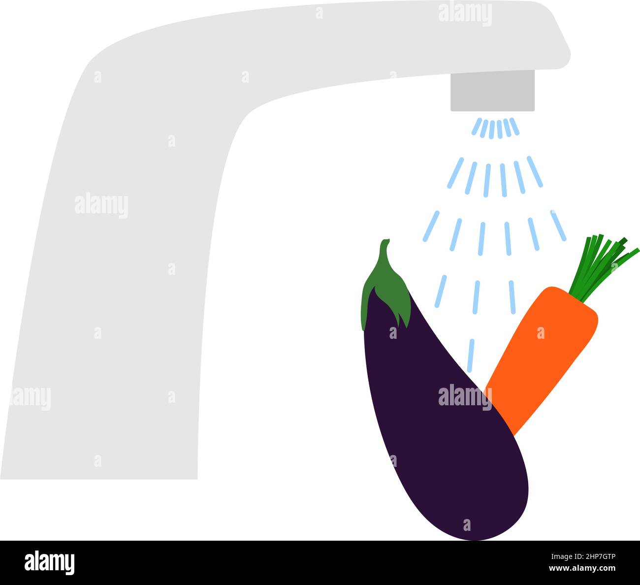 Wash Food Hygiene Icon Stock Vector Image & Art - Alamy