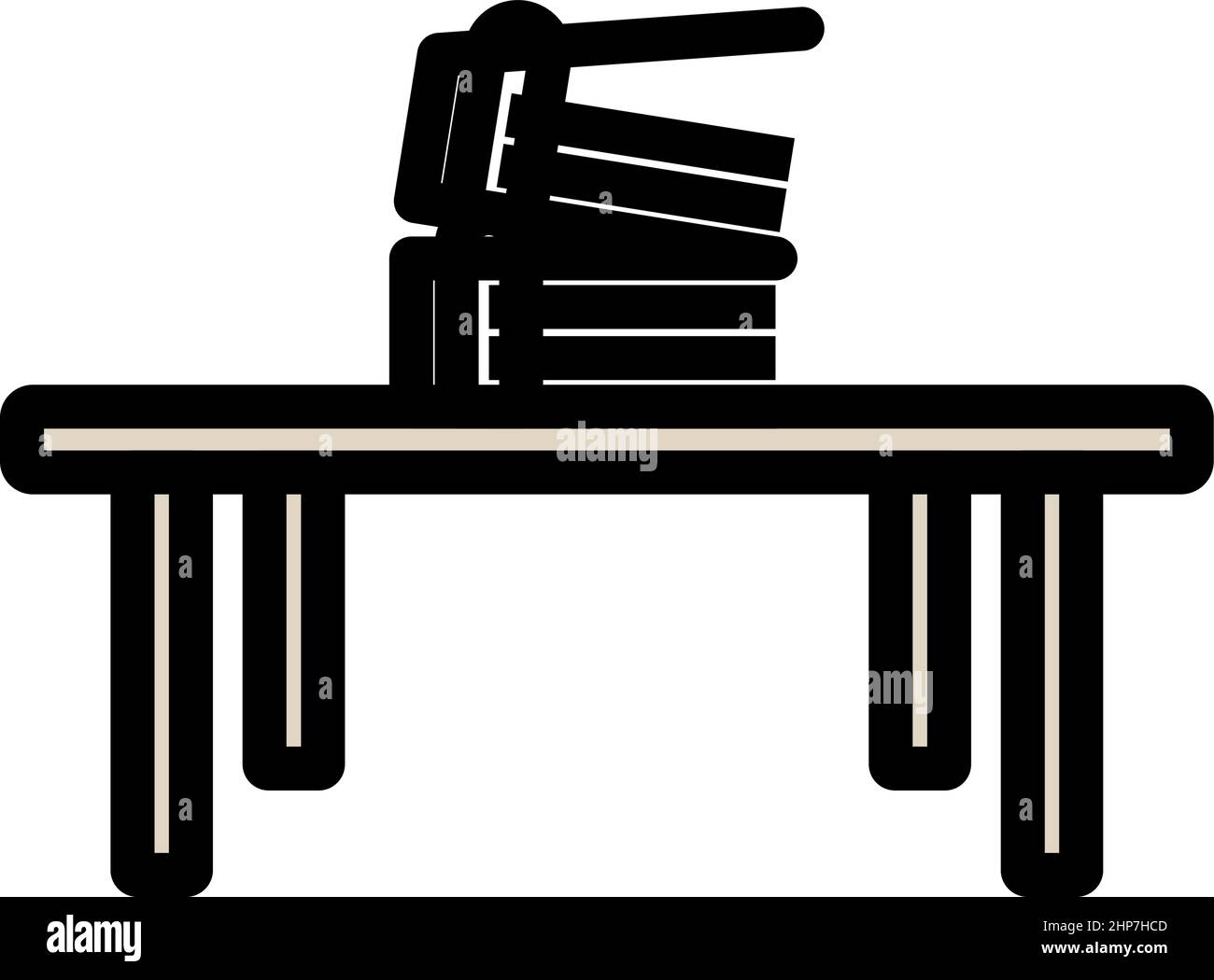 Table low Stock Vector Images - Alamy