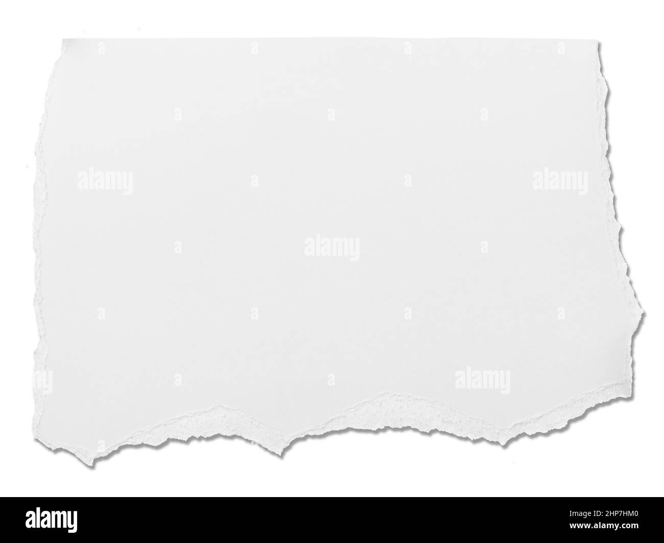 white paper ripped message torn Stock Photo - Alamy