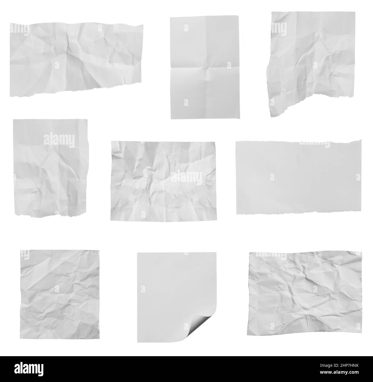 white paper ripped message torn Stock Photo - Alamy