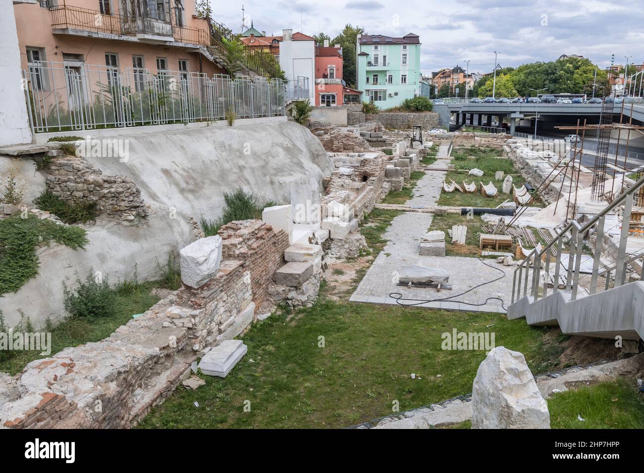Roman forum of philippopolis hi-res stock photography and images - Alamy