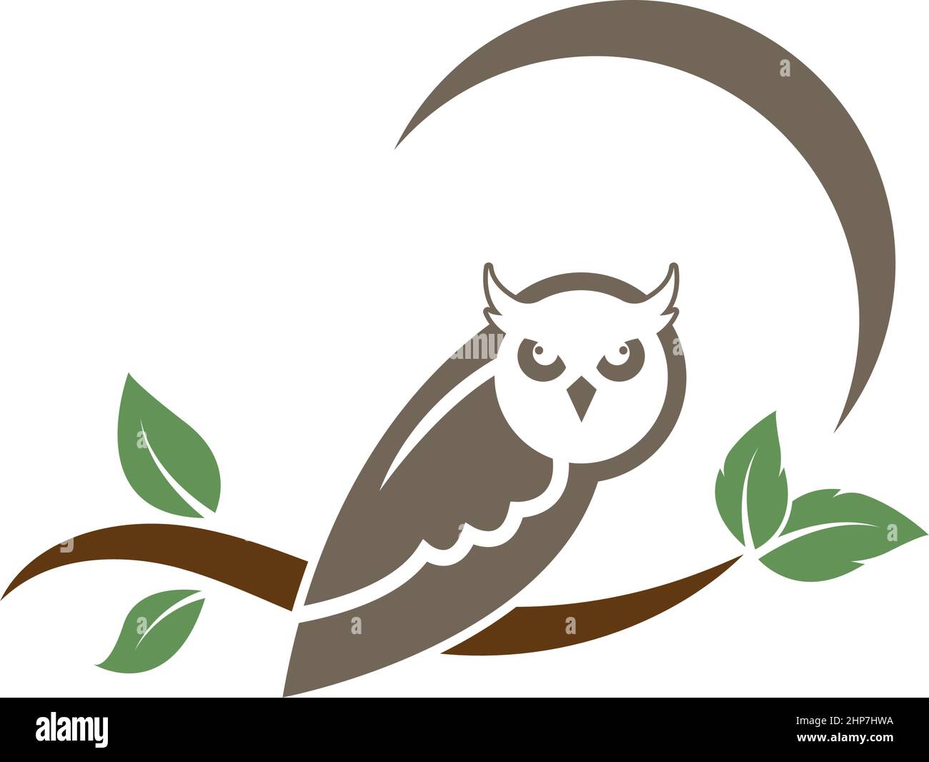 owl icon vector illustration Stock Vector Image & Art - Alamy