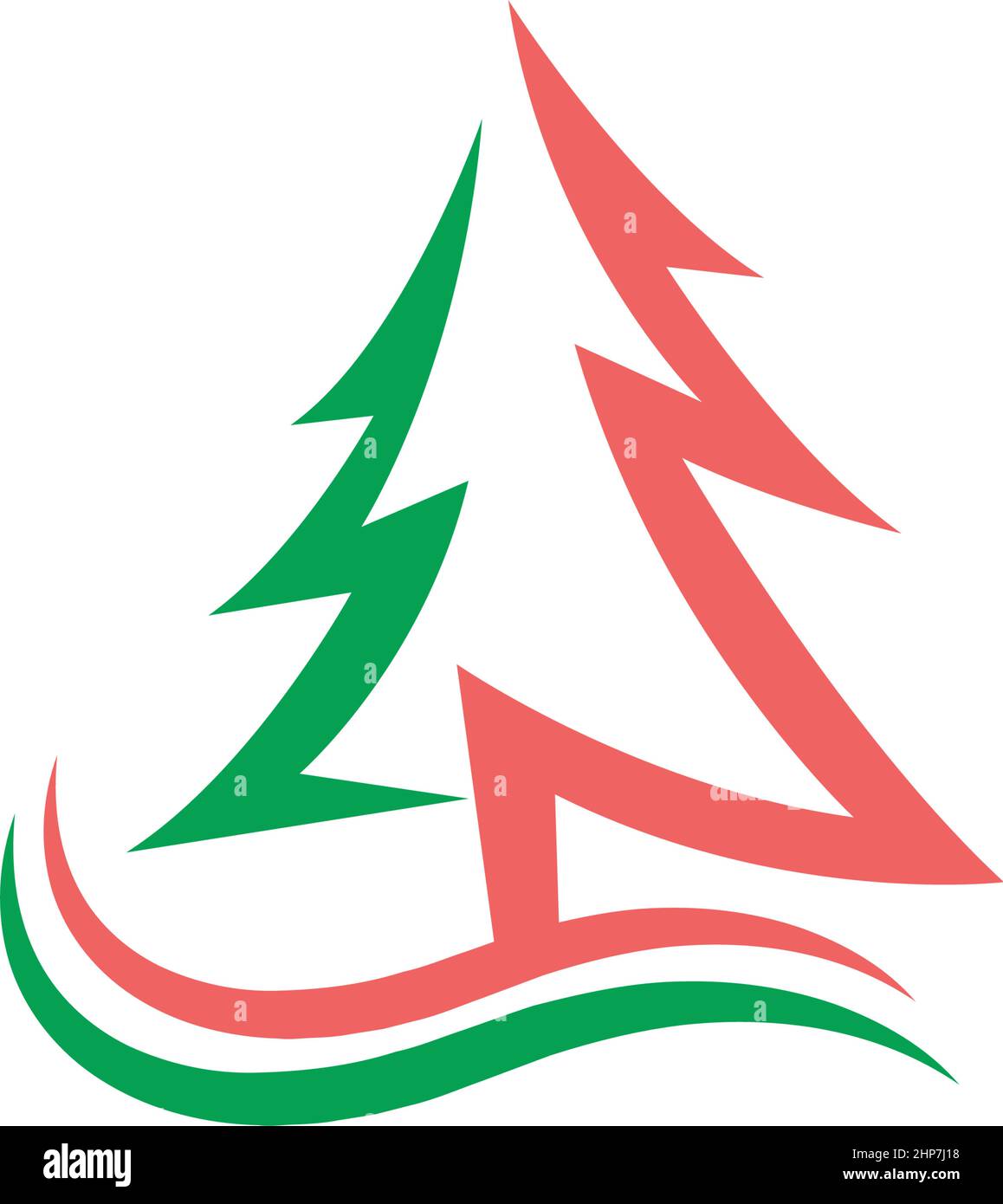 Tree icon design Stock Vector Images - Alamy