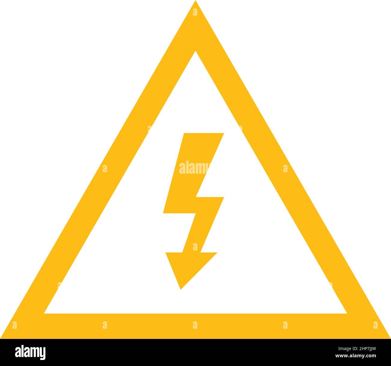 hight voltage icon vector illustration design Stock Vector Image & Art ...