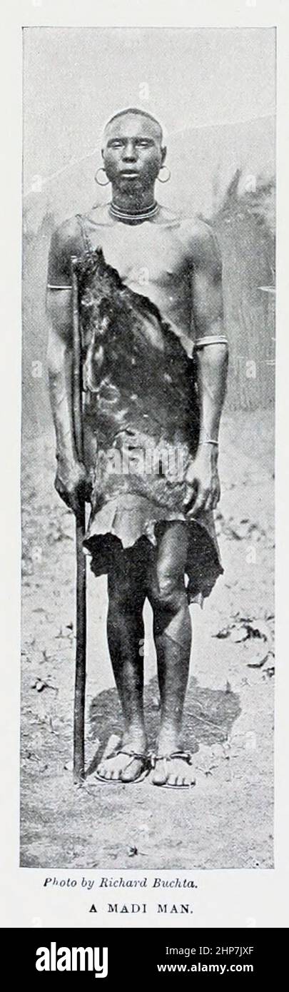 A Madi Man The Mà'dí are a Central Sudanic speaking people that live in ...