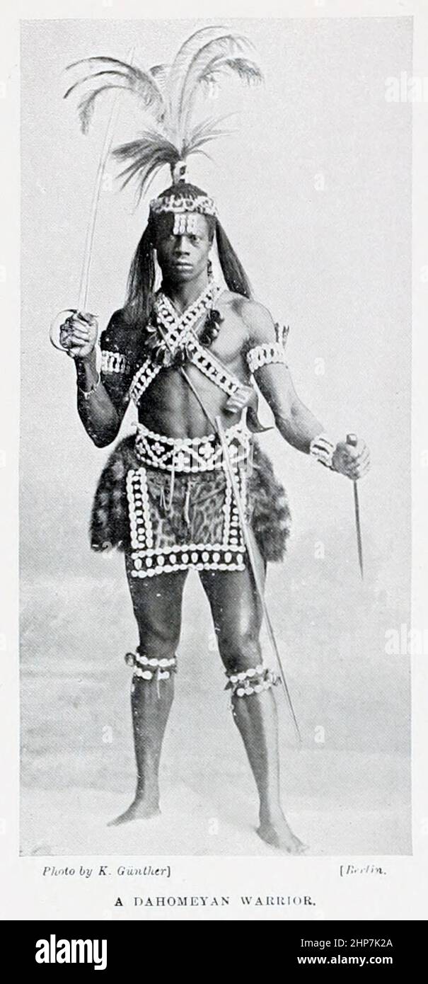 Dahomeyan Warrior The Kingdom of Dahomey was a West African kingdom ...