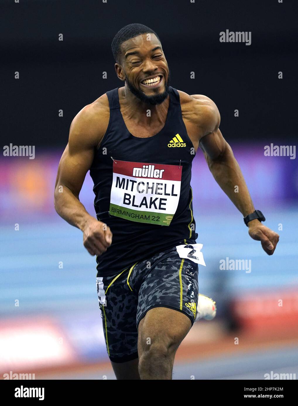 Great Britain's Nethaneel Mitchell-Blake competing in the Men's 60m ...