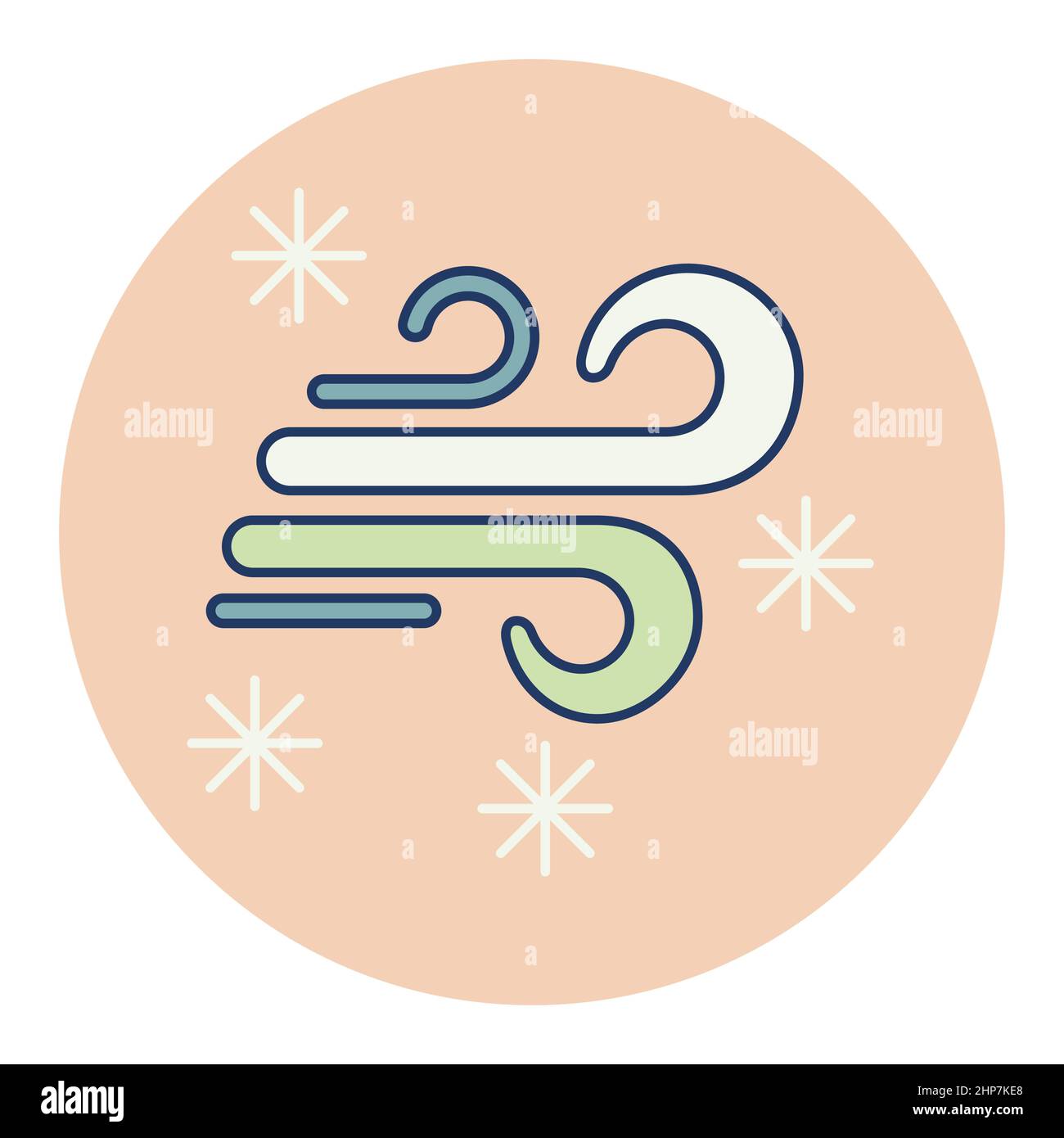 Breeze symbol Stock Vector Images - Alamy