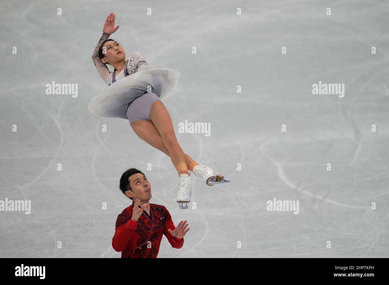 Beijing, China, 2022 Winter Olympics, February 19, 2022: Cheng Peng and ...