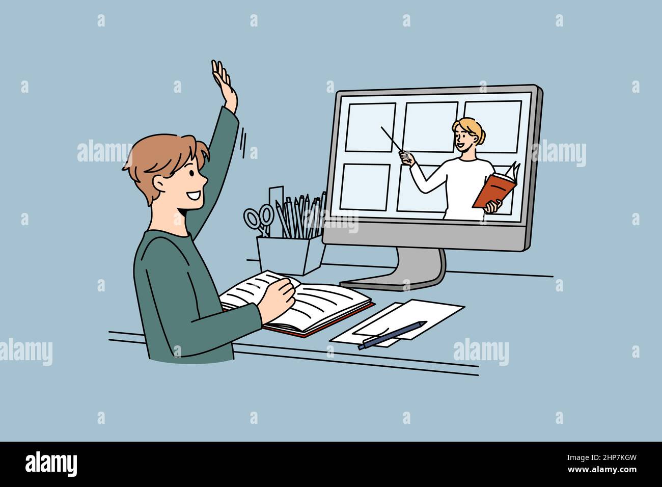 Computer college Stock Vector Images - Alamy