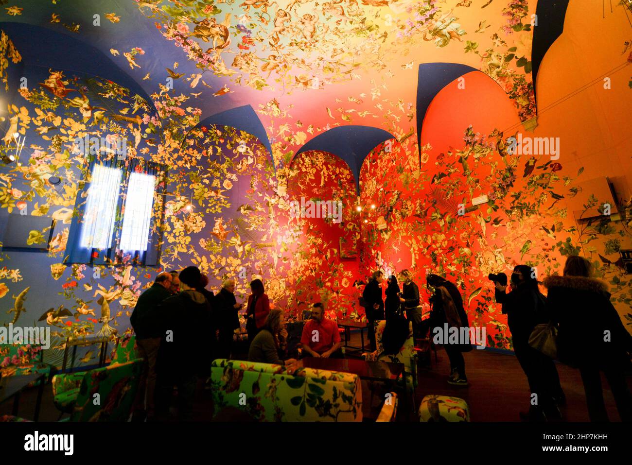 Chiostro del Bramante, Rome, Italy, February 18, 2022, Installation ...