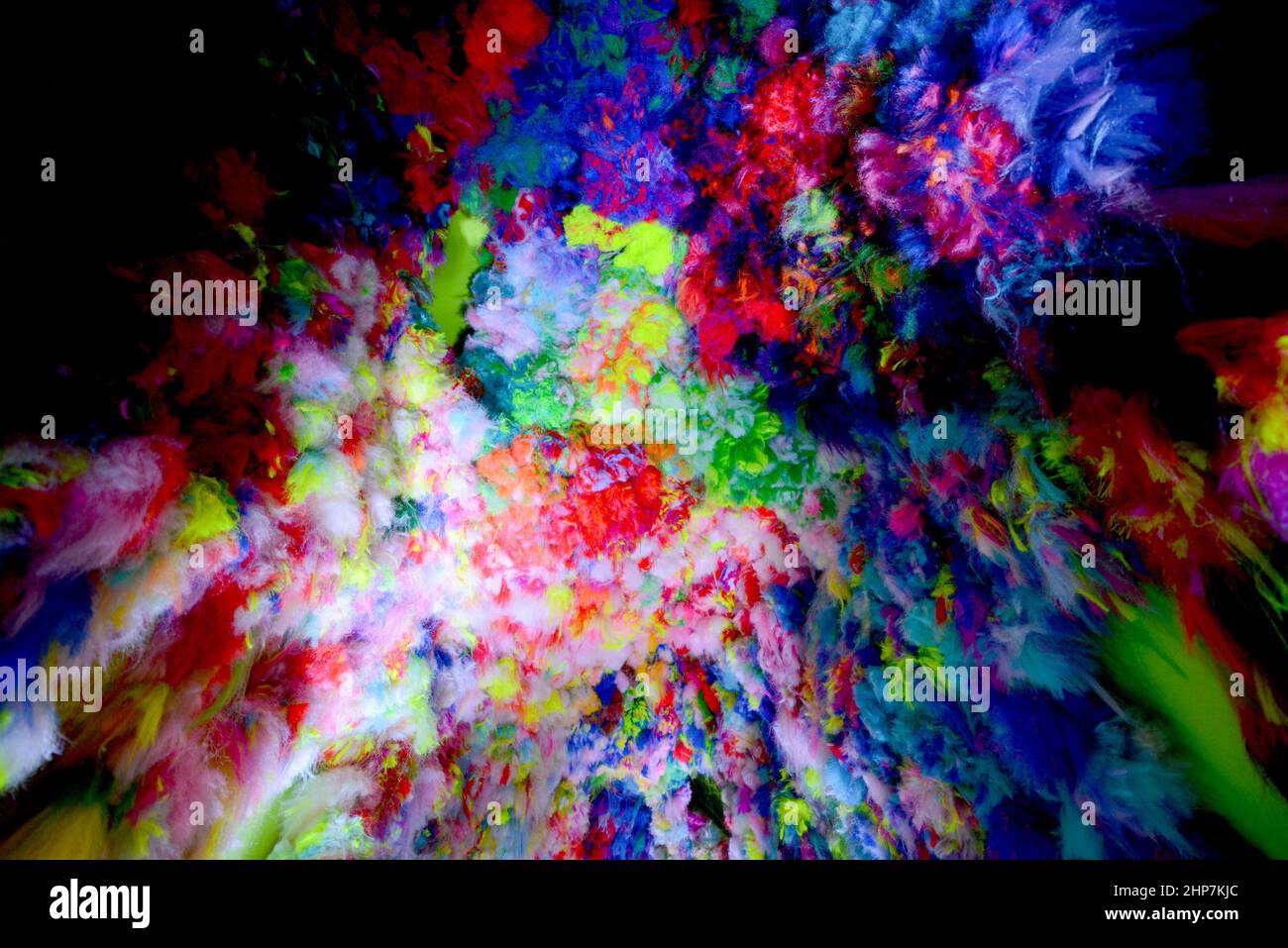 Chiostro del Bramante, Rome, Italy, February 18, 2022, The installation ...