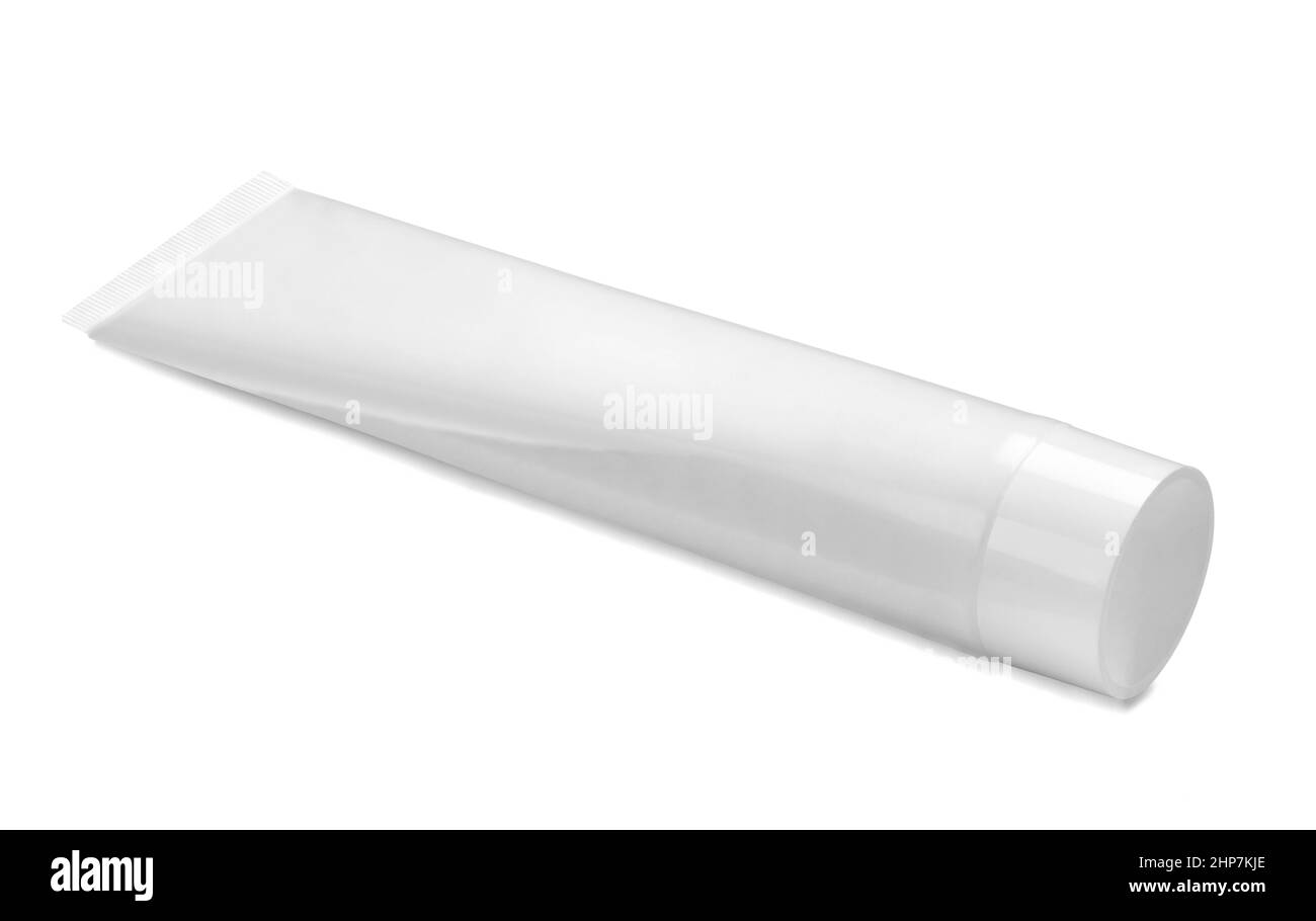 toothpaste beauty cream white tube hygiene health care Stock Photo - Alamy