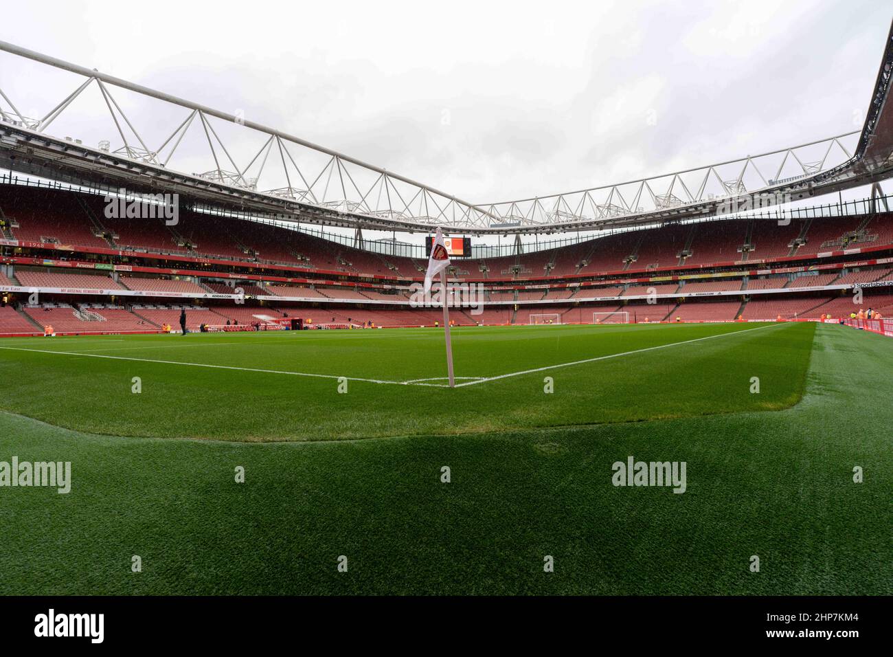 Ground View of Emirates Stadium Stock Photo - Alamy