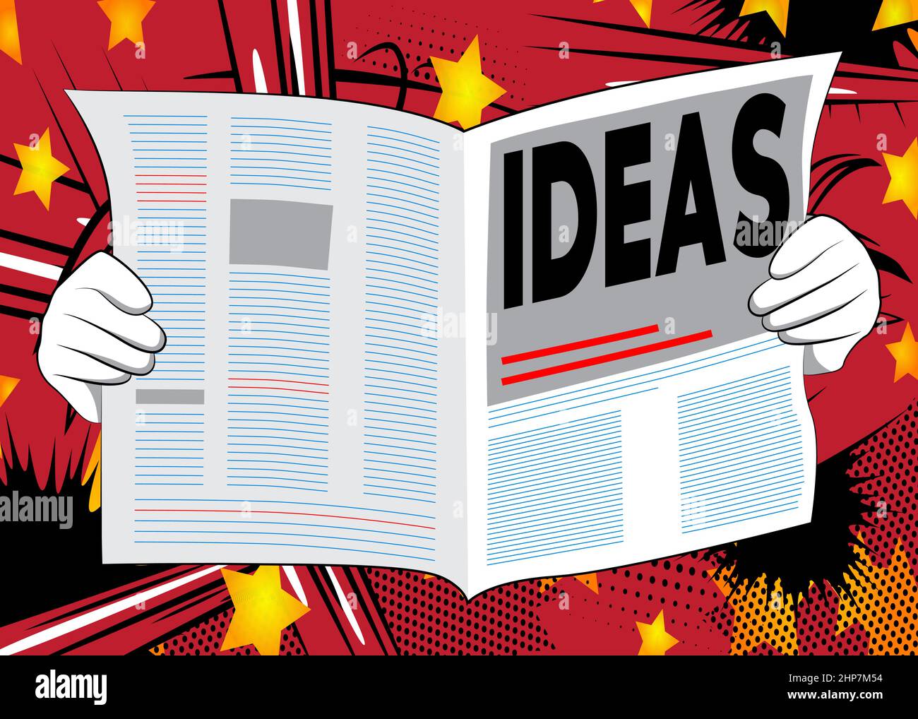 News ideas Stock Vector Images - Alamy