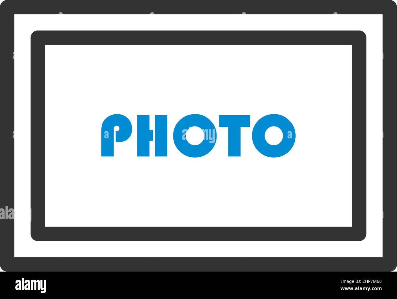 Frame border icon bold hi-res stock photography and images - Alamy