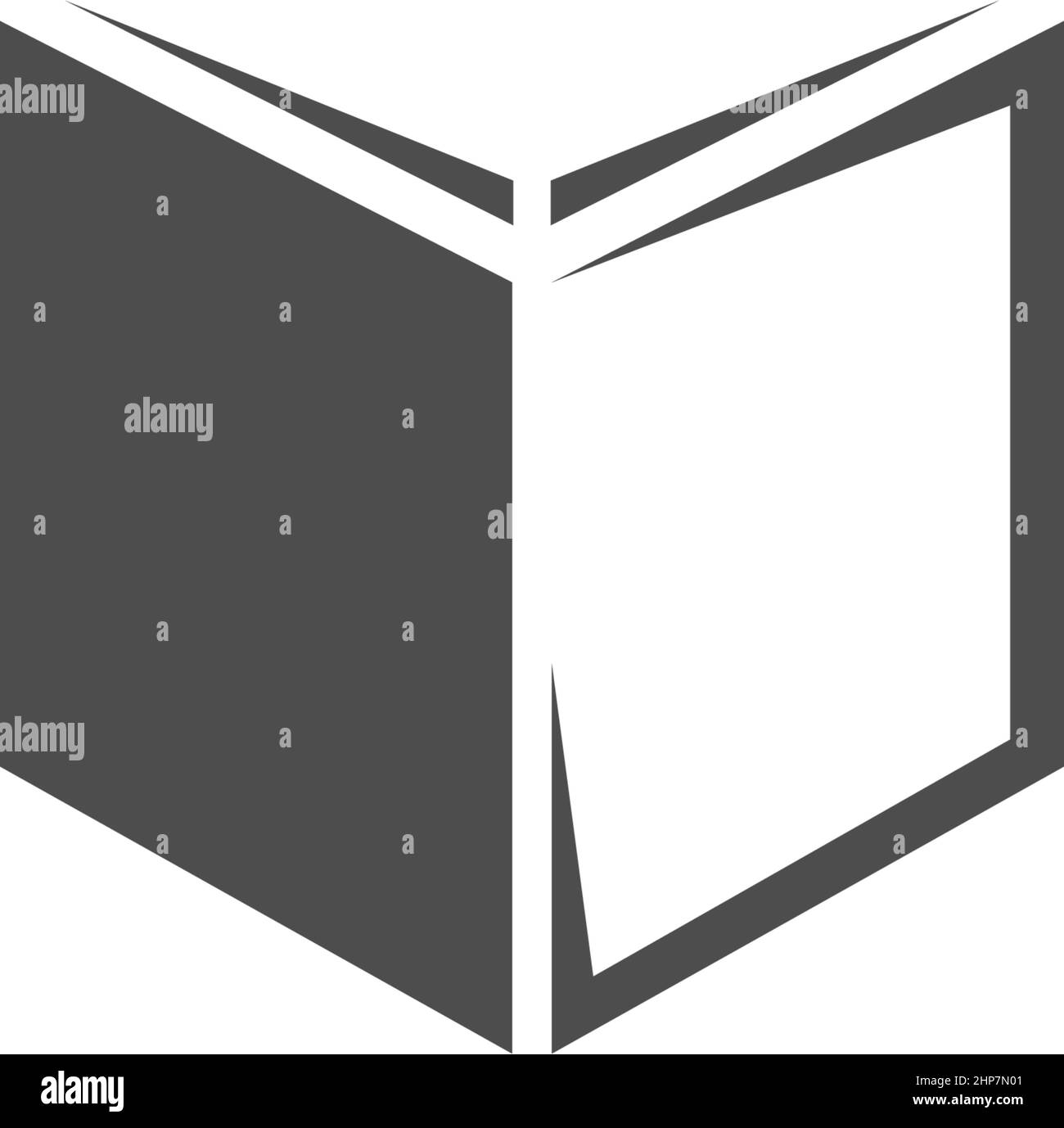 Book icon logo design template illustration Stock Vector Image & Art ...