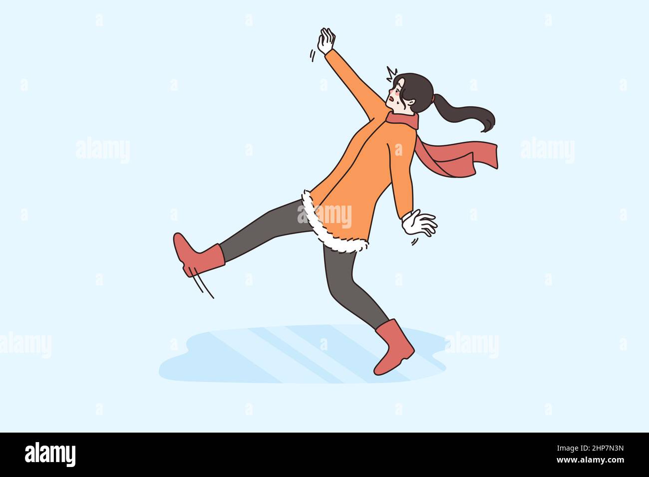 Cold winter weather concept Stock Vector Images - Alamy