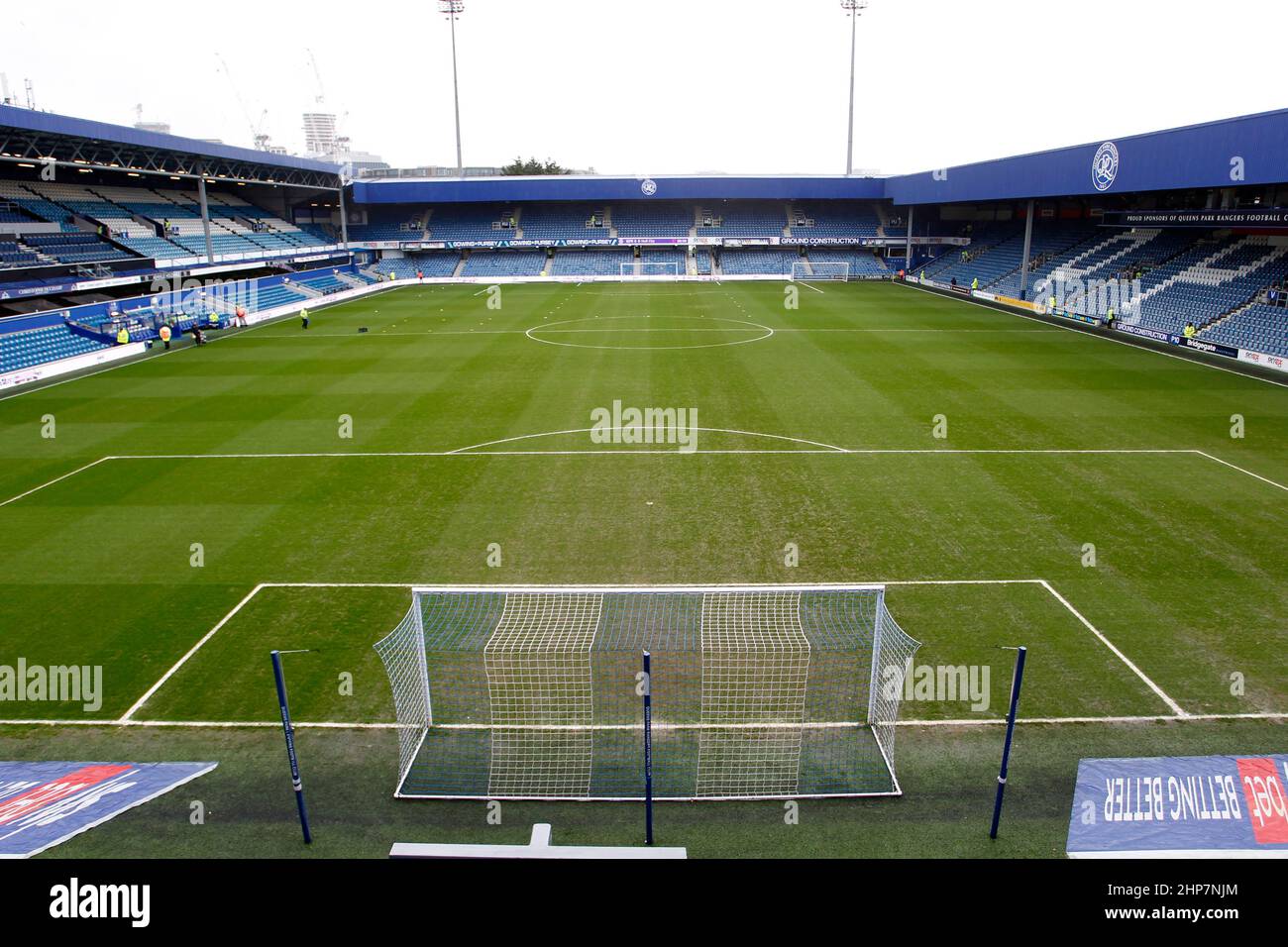 A general view of the stadium pre-kick off Stock Photo - Alamy