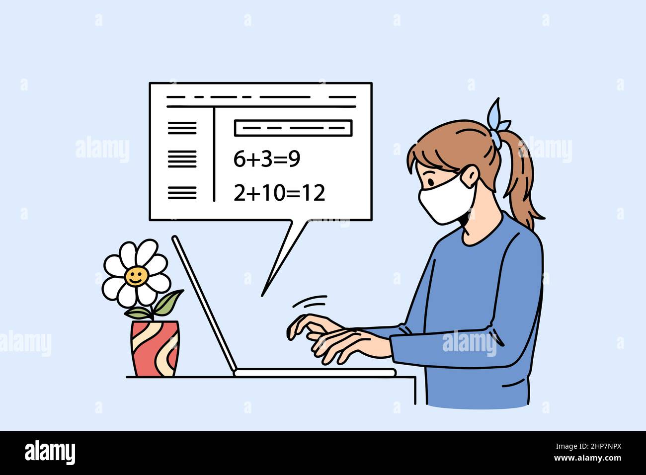 Sick computer cartoon hi-res stock photography and images - Alamy