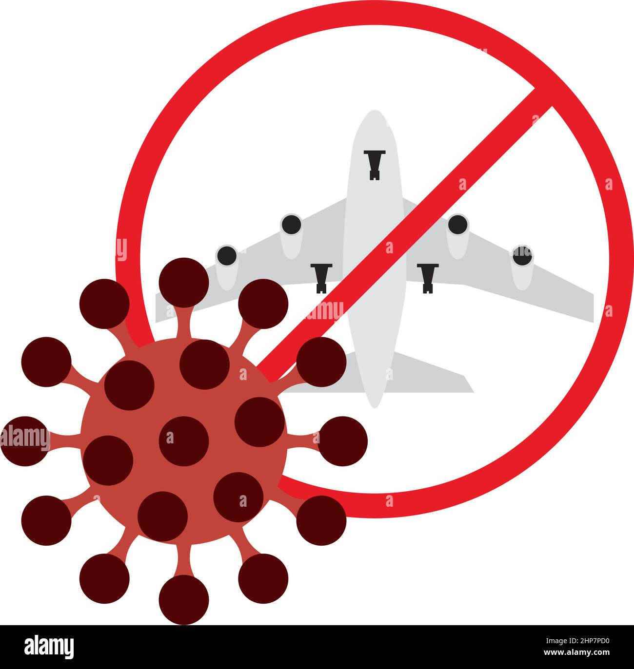 Flight Cancelled Icon Stock Vector Image & Art - Alamy