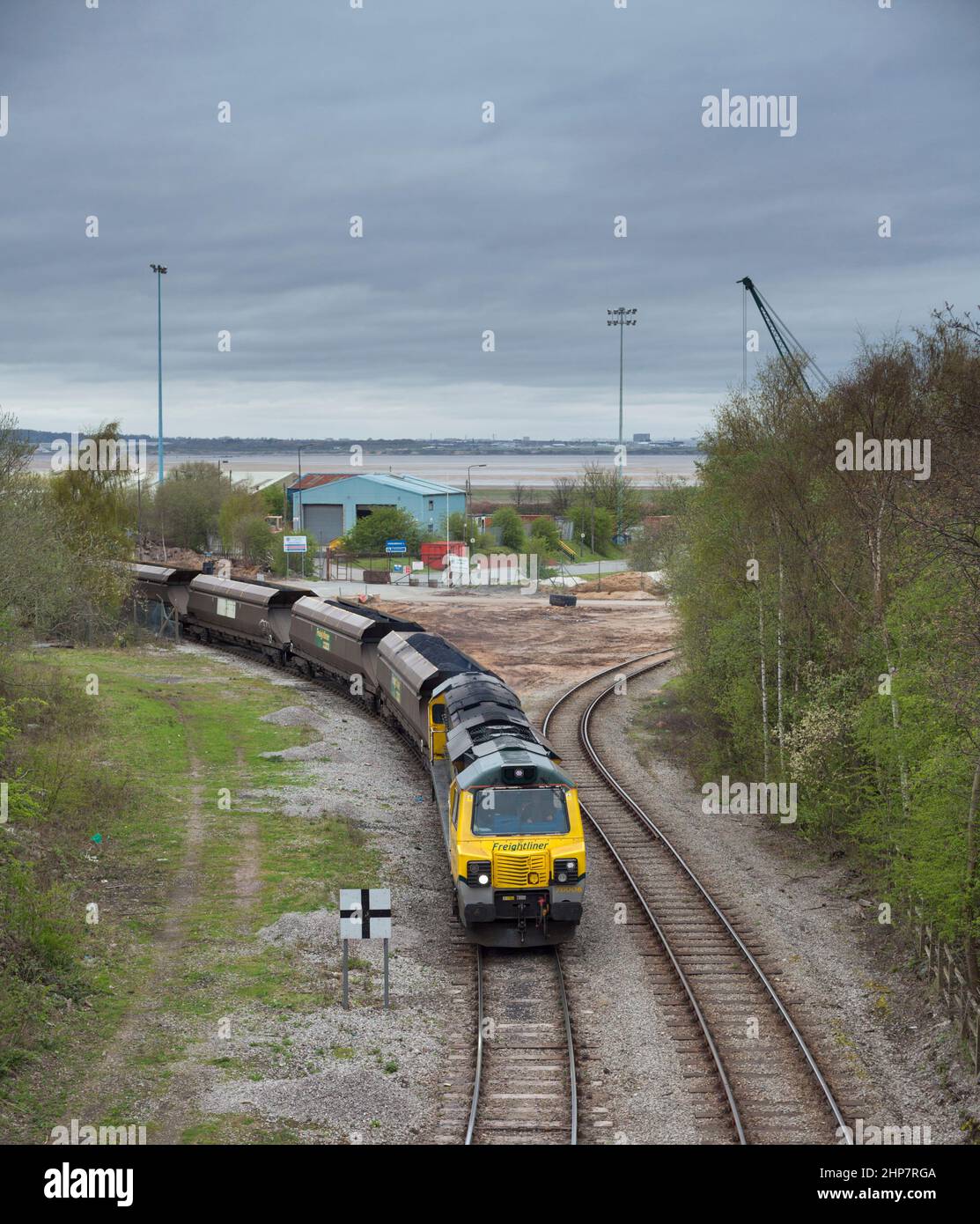 Ellesmere port docks railway hi-res stock photography and images - Alamy