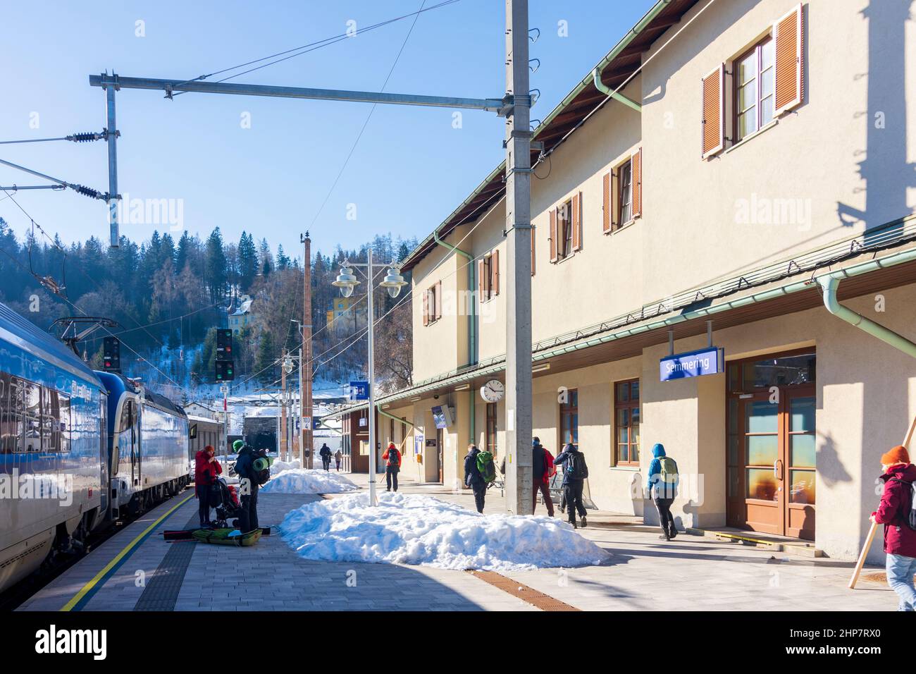 Semmering station hi-res stock photography and images - Alamy