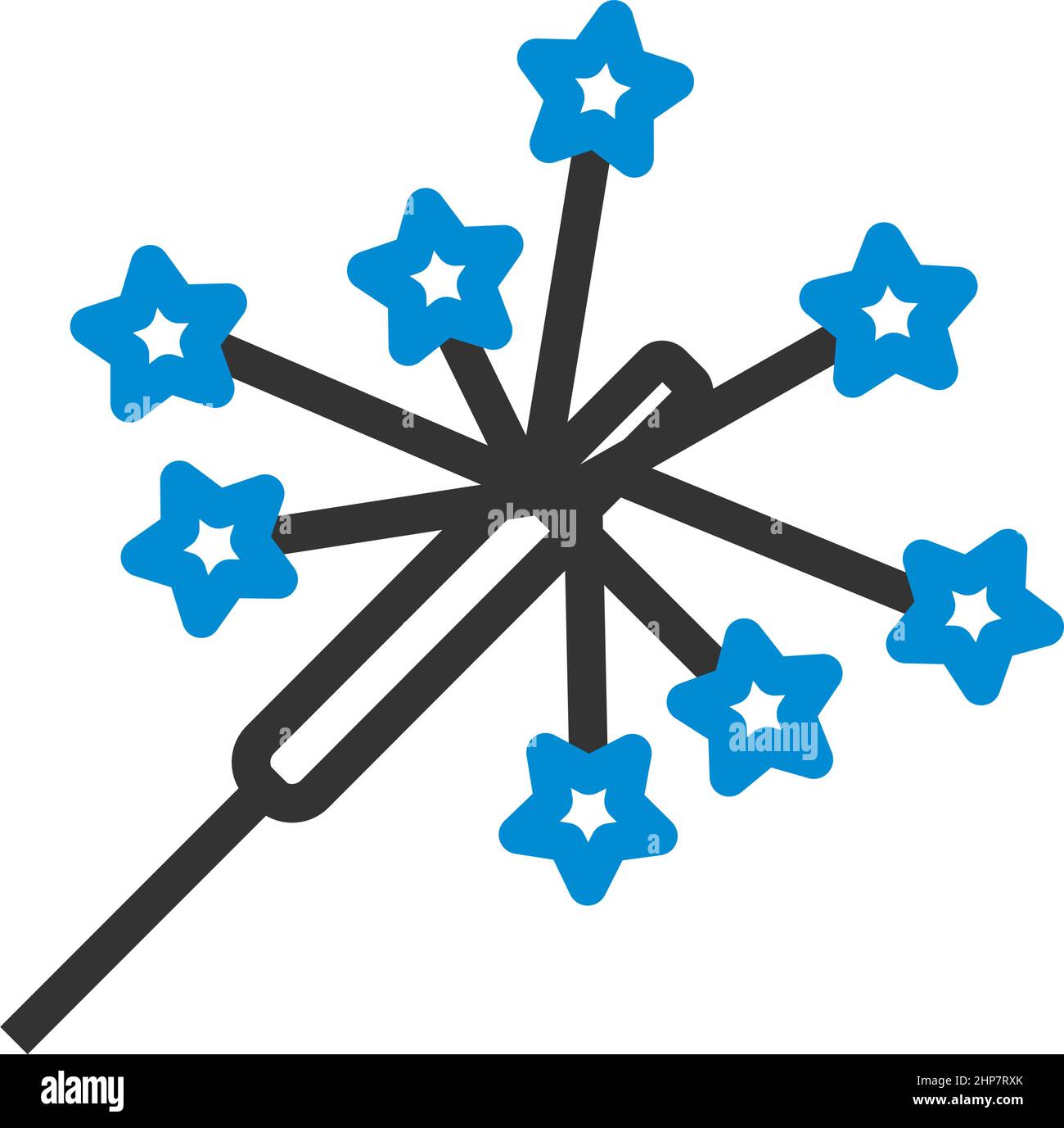 Sparkler bengal light bright Stock Vector Images - Alamy