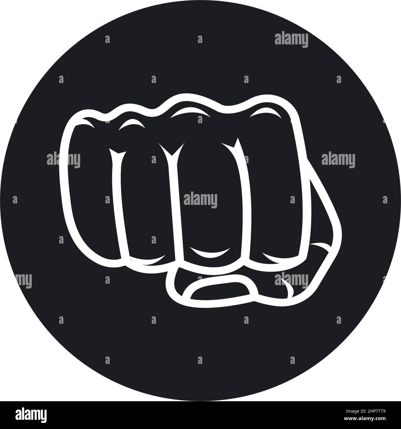 punch hand icon vector illustration design template Stock Vector Image ...