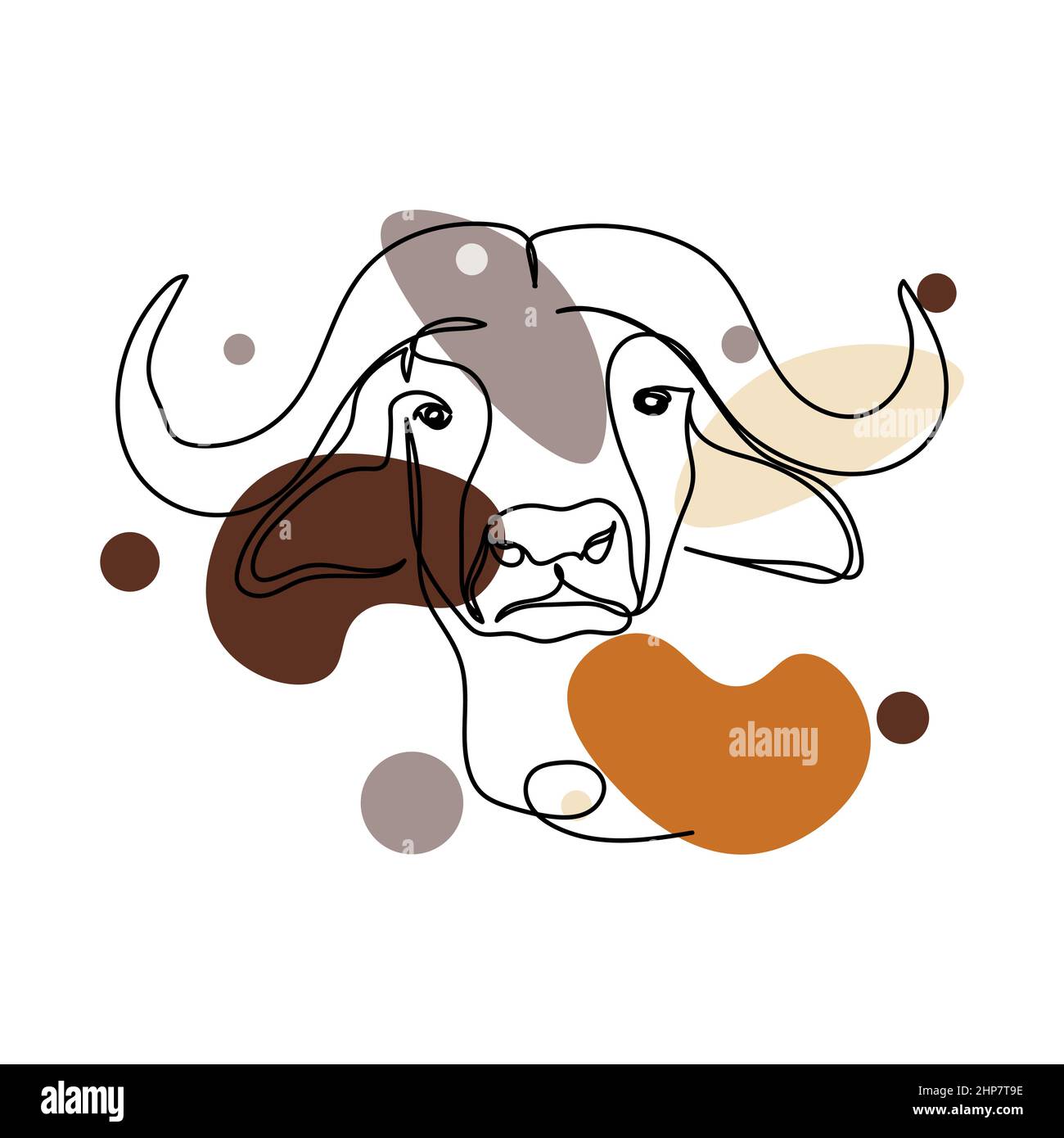 Buffalo drawing hi-res stock photography and images - Alamy