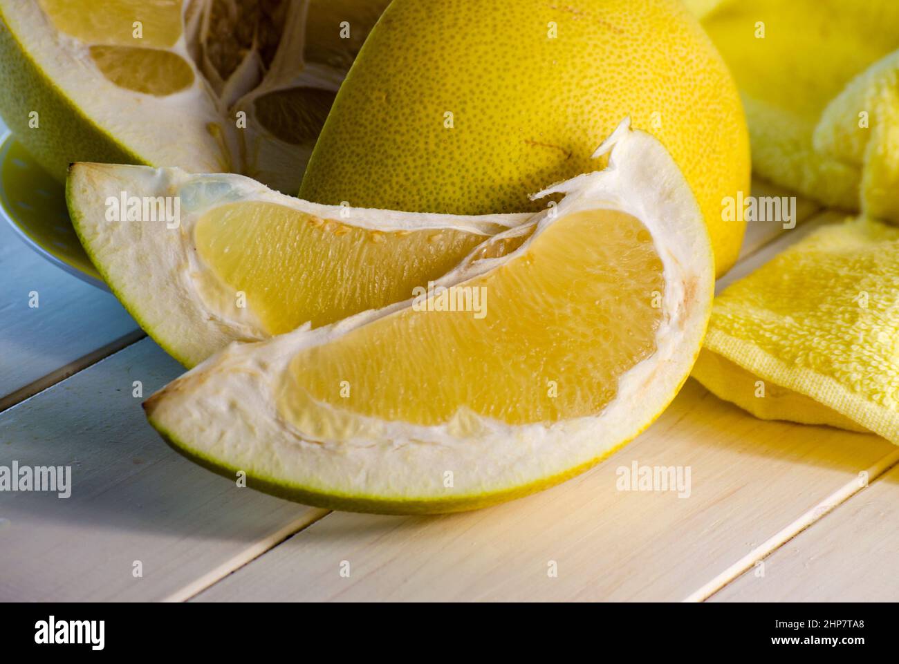 fresh raw ripe fruit of citrus Pamela Stock Photo - Alamy
