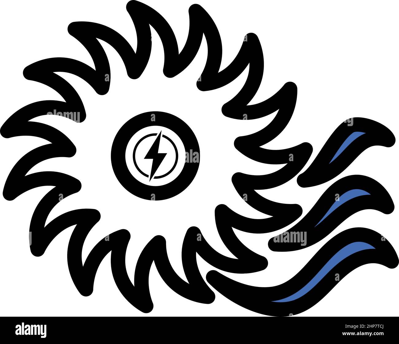 Turbine illustration Cut Out Stock Images & Pictures - Alamy