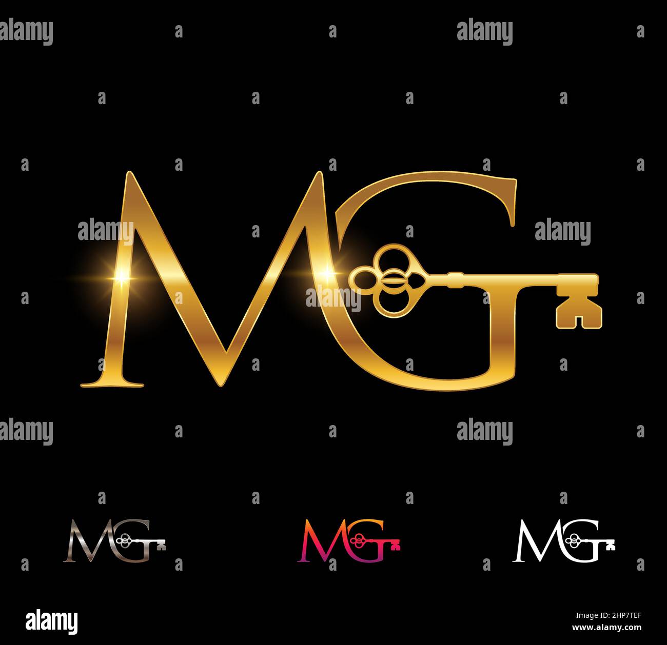 MG Home and Real Estate Monogram Logo Stock Vector Image & Art - Alamy