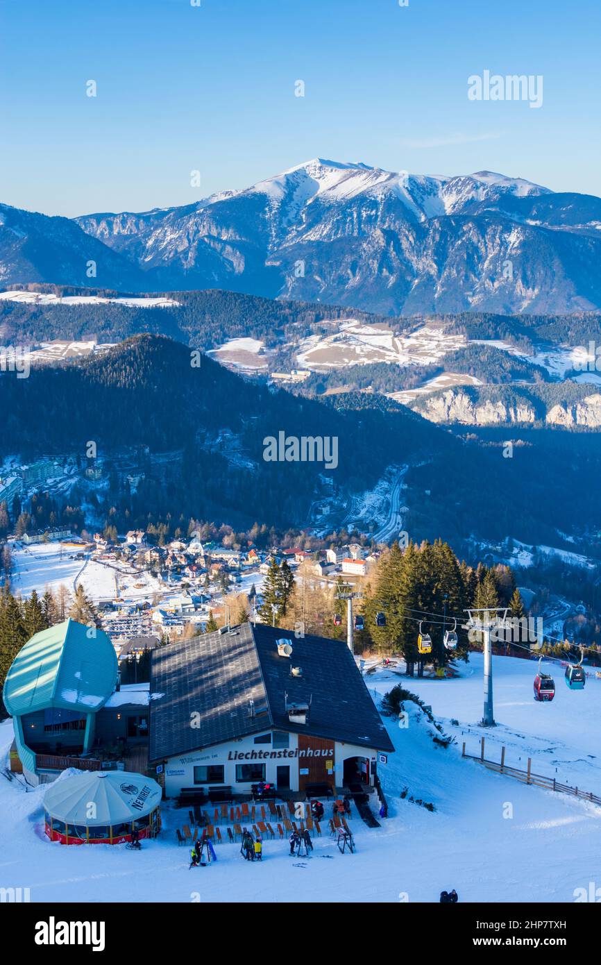 Semmering: Ski area Zauberberg Semmering - Hirschenkogel, downhill ...