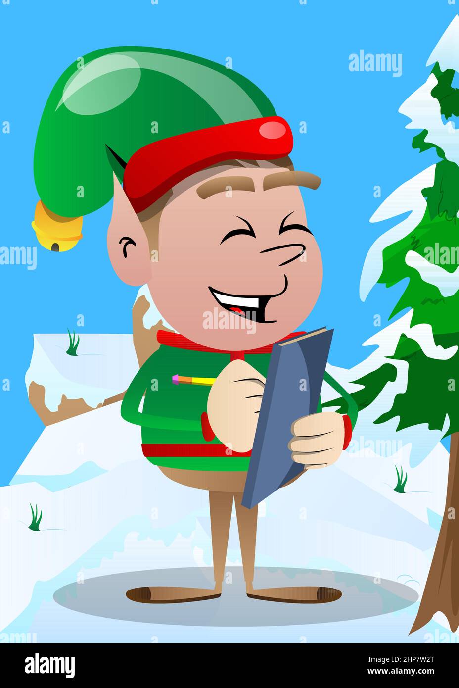 Christmas journal Stock Vector Images - Alamy