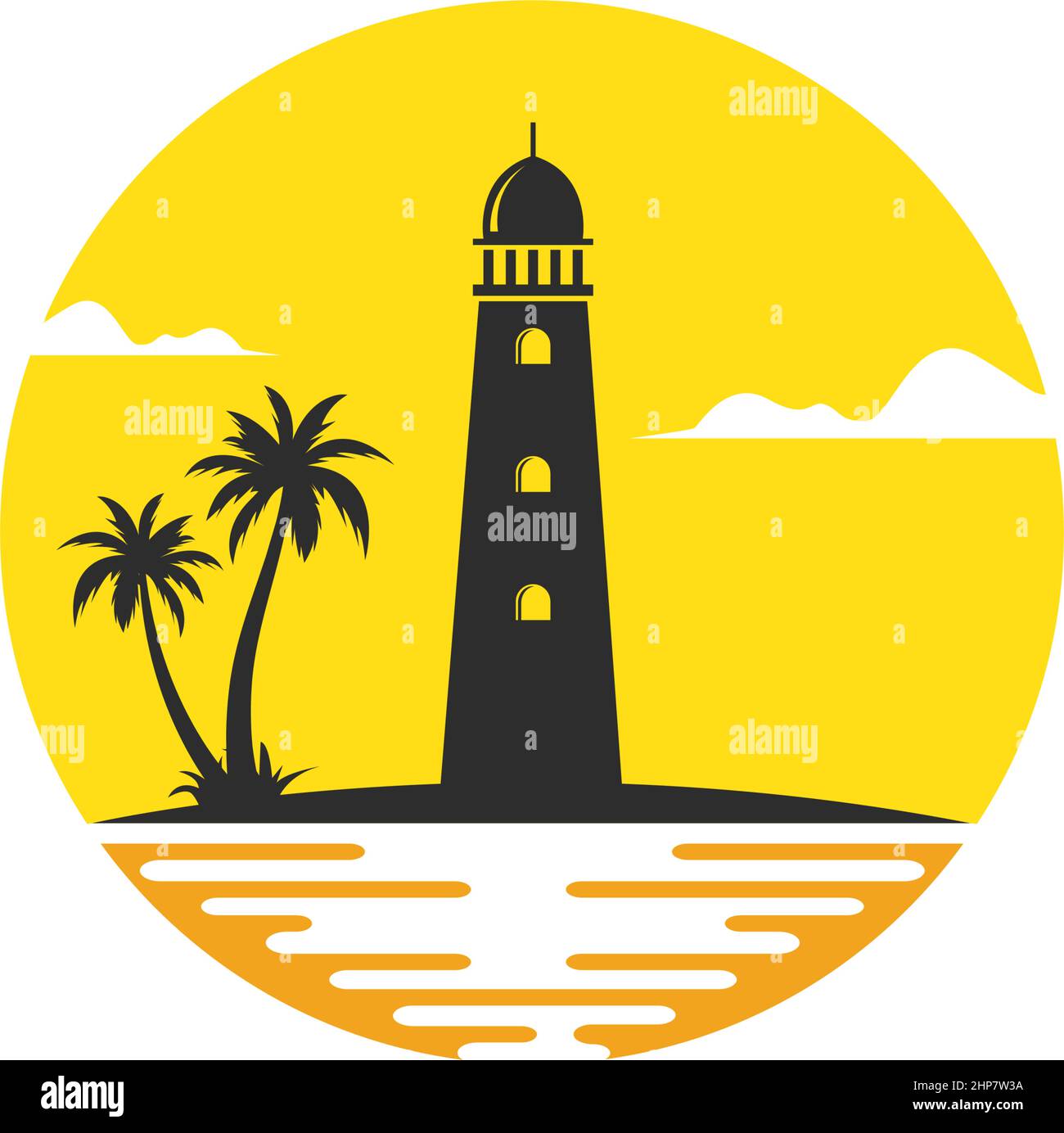 Lighthouse Light Vector