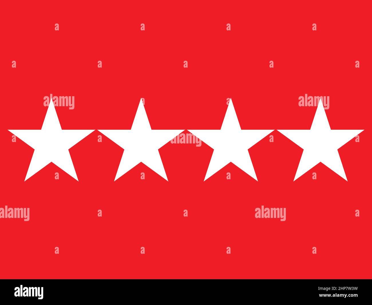 United States Army Four Star General Flag Stock Vector Image & Art - Alamy