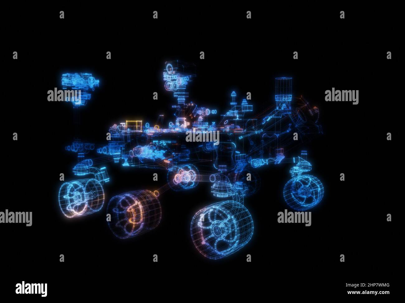 Smart particles robot hi-res stock photography and images - Alamy