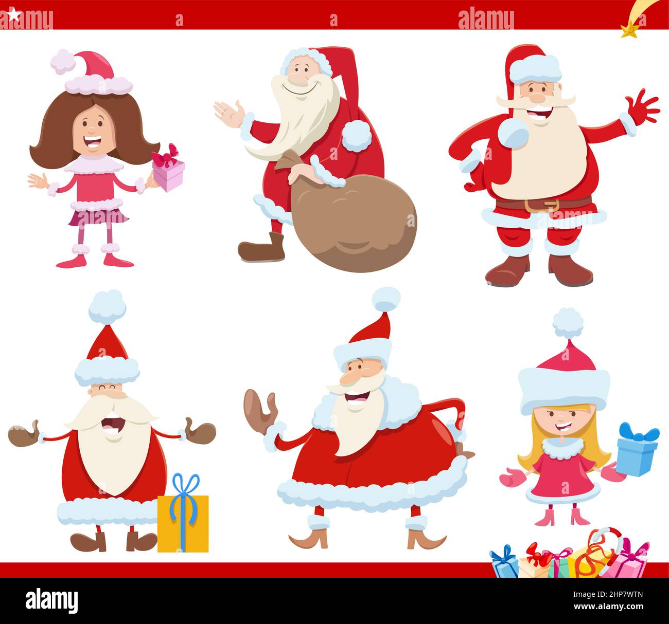 Cartoon set Stock Vector Images - Alamy