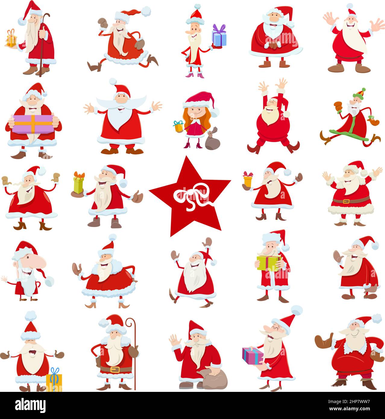 Characters staff Stock Vector Images - Alamy