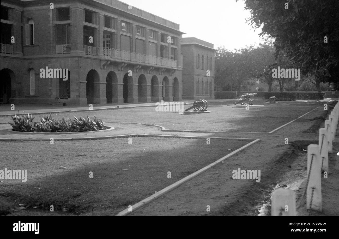 Middle East History: Sudan. Khartoum. The British military barracks ...