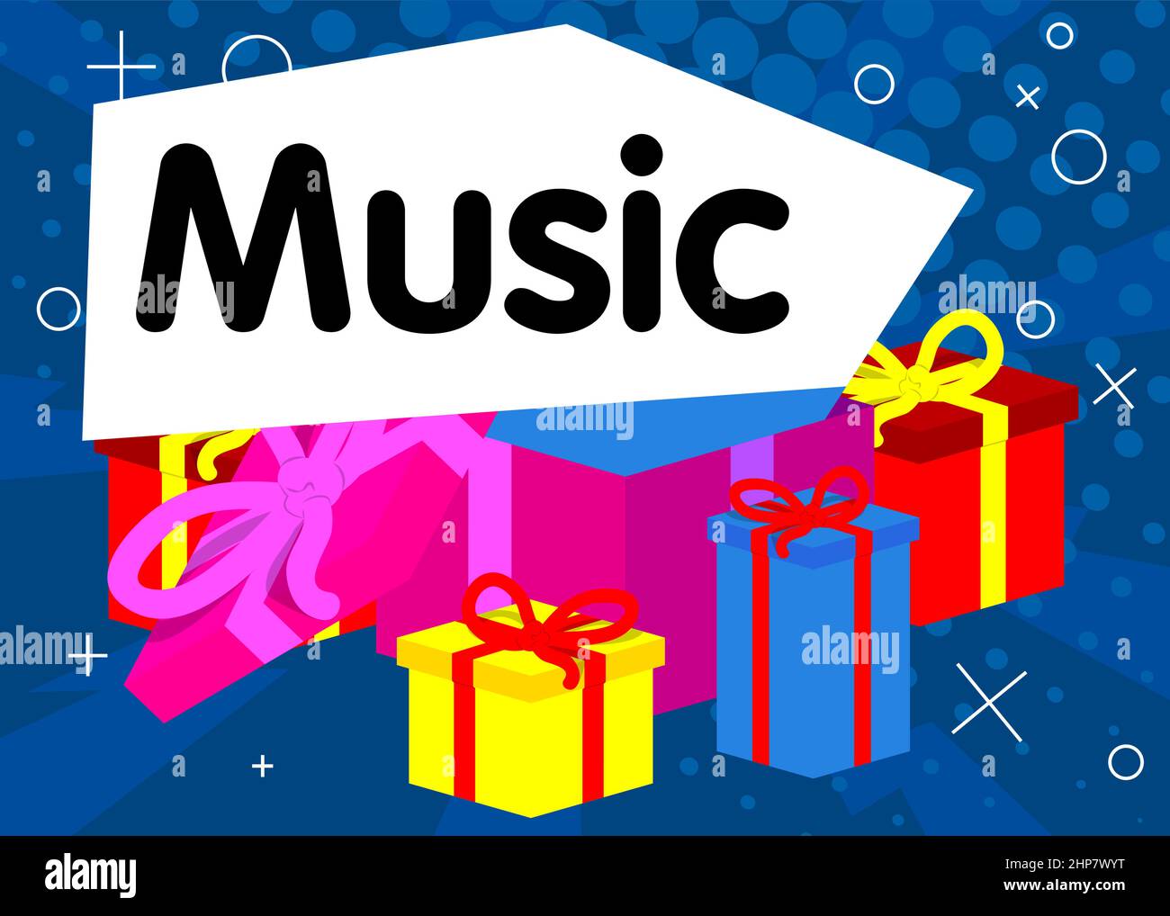Musical note box hi-res stock photography and images - Alamy