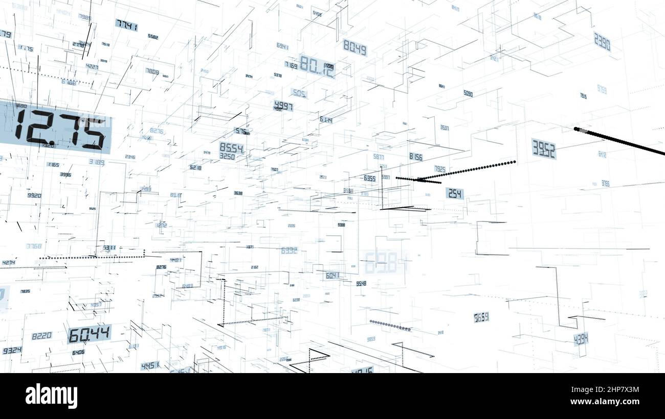 See through numbers Cut Out Stock Images & Pictures - Alamy