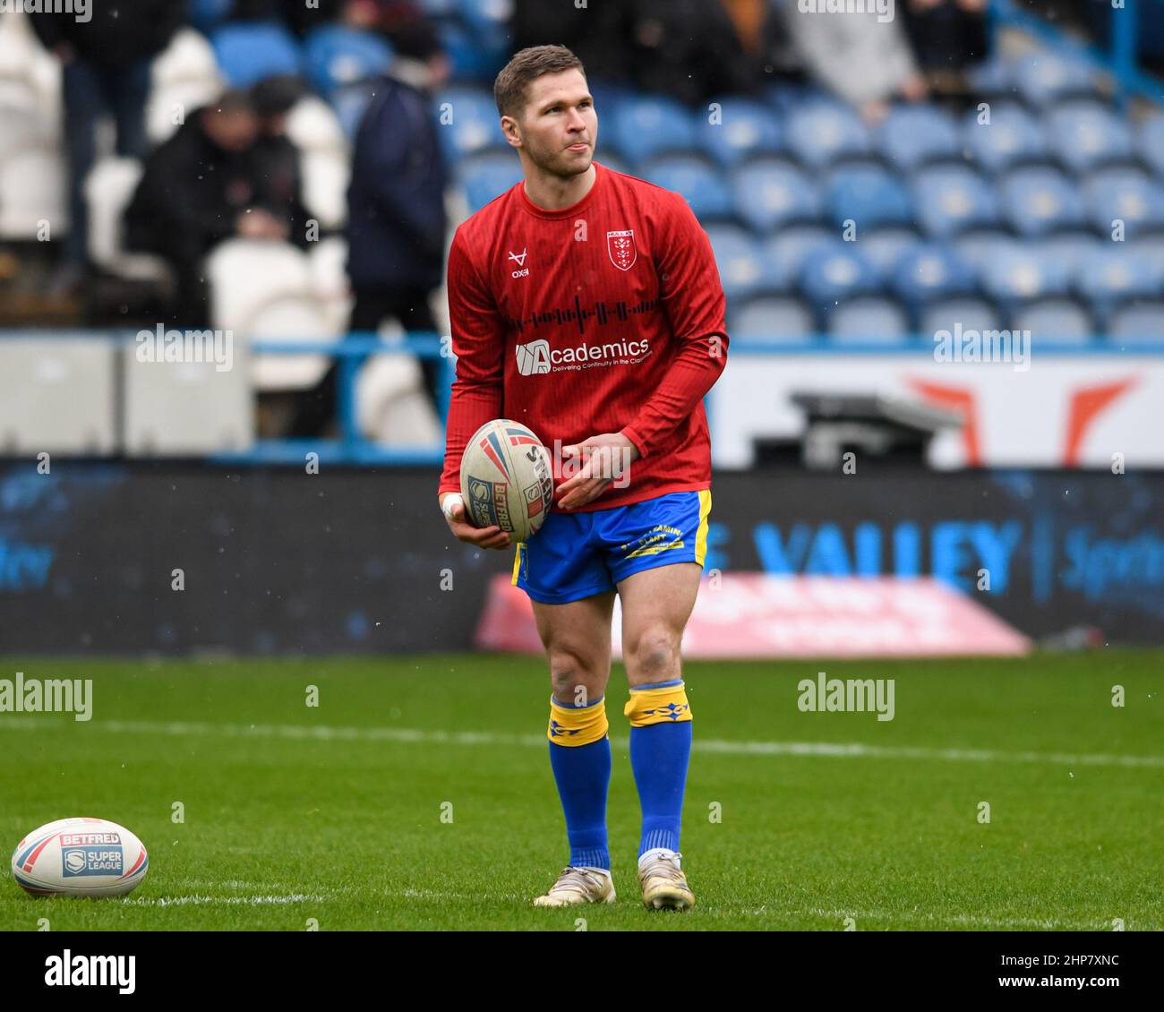 Matt Parcell #9 of Hull KR during the warm up Stock Photo - Alamy