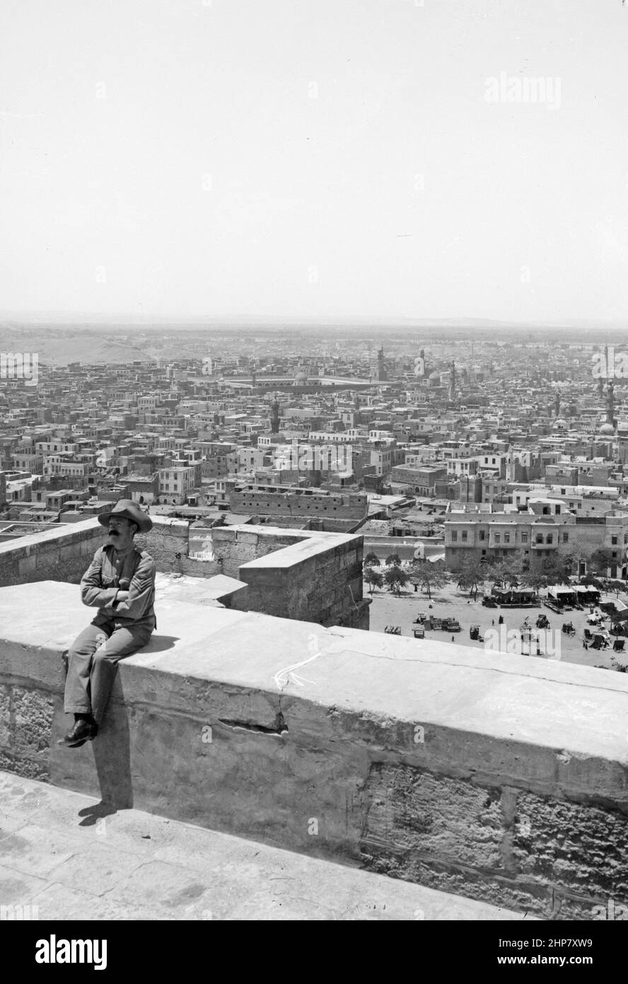 Middle East History: Egyptian views; Cairo (Masr). Cairo from the ...
