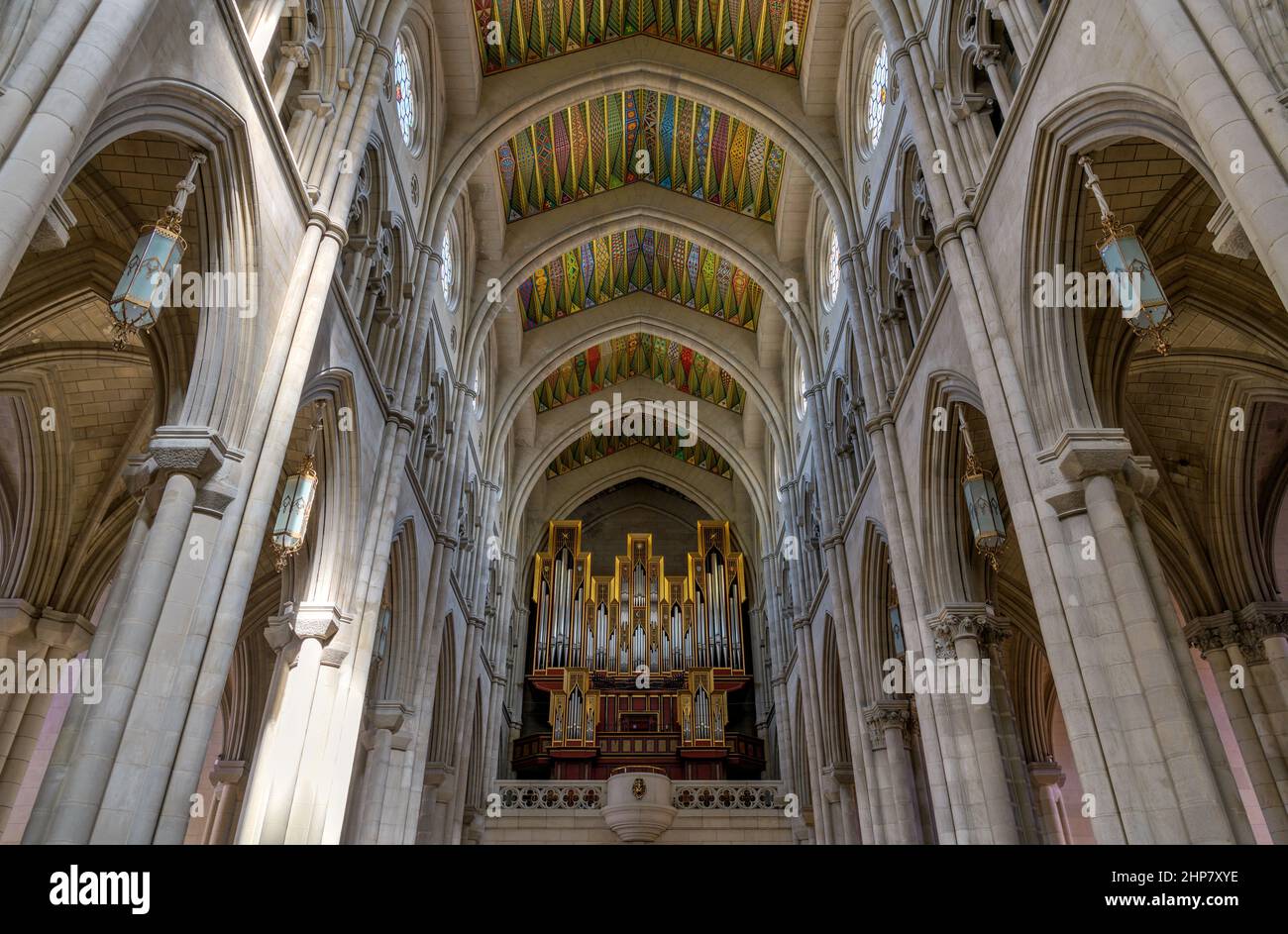 Pipe organ chapel hi-res stock photography and images - Alamy