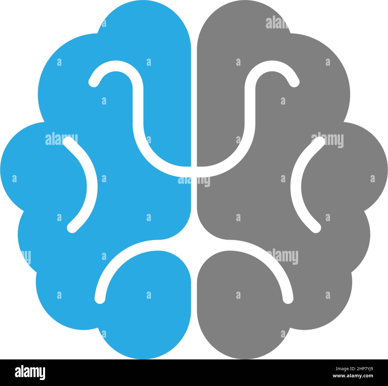 Memory human brain logo hi-res stock photography and images - Alamy