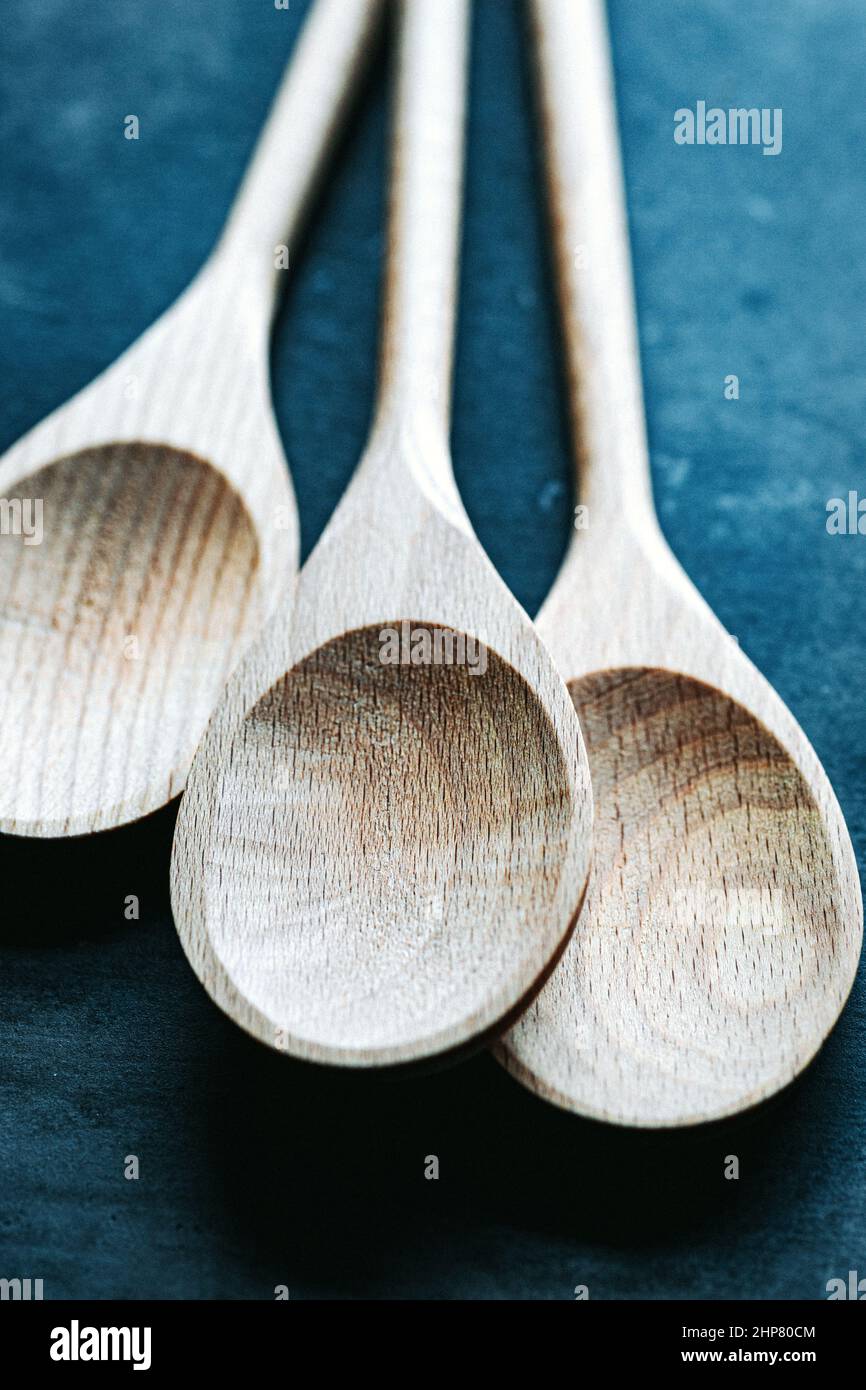 Utensil made of wood hi-res stock photography and images - Alamy