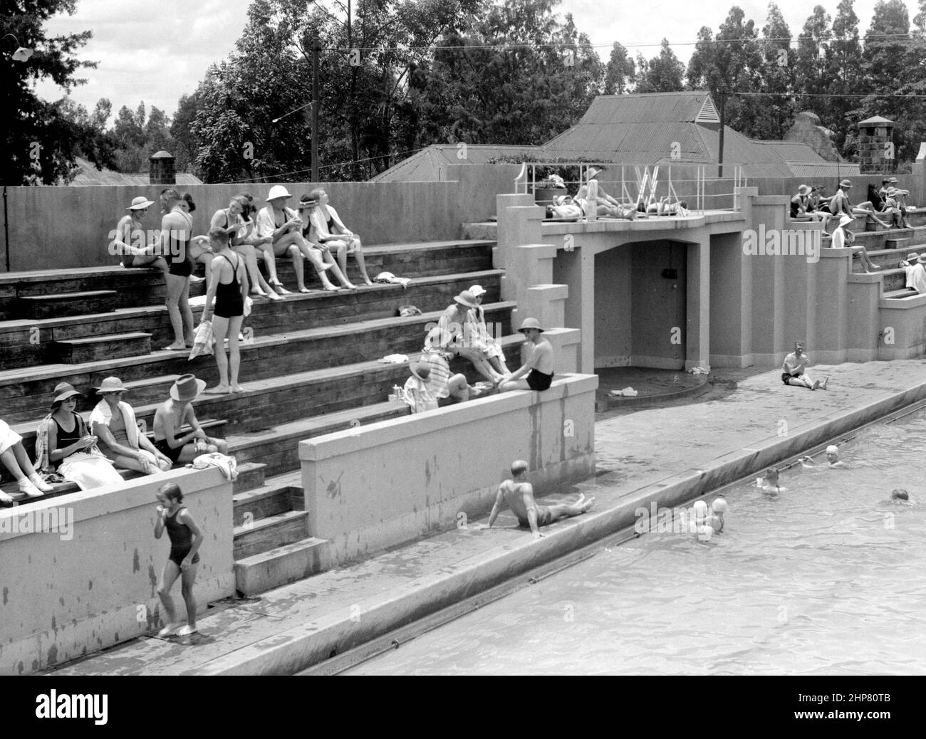 Africa History: The Salisbury Hotel swimming pool Location: Nairobi ...
